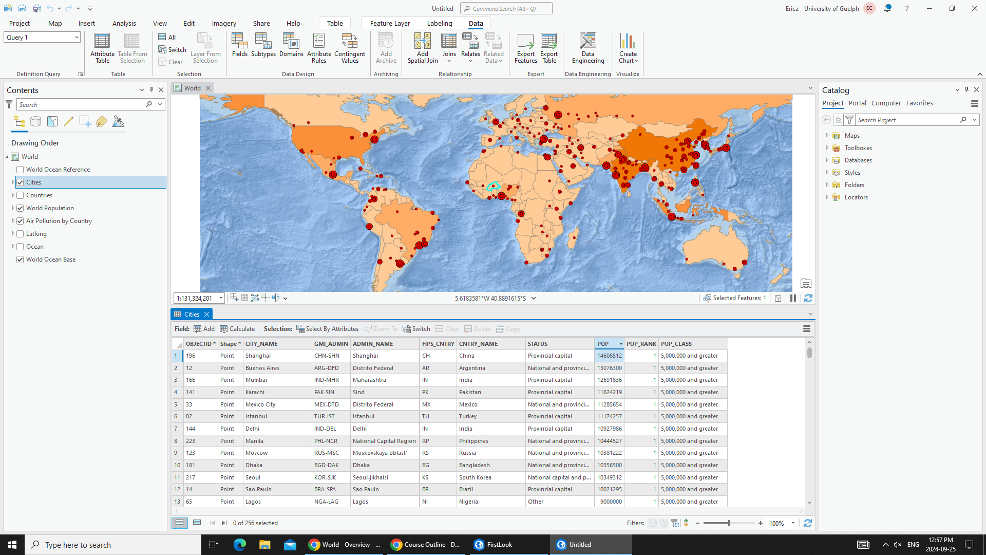 Air Pollution and Population Trends | Spatialnode